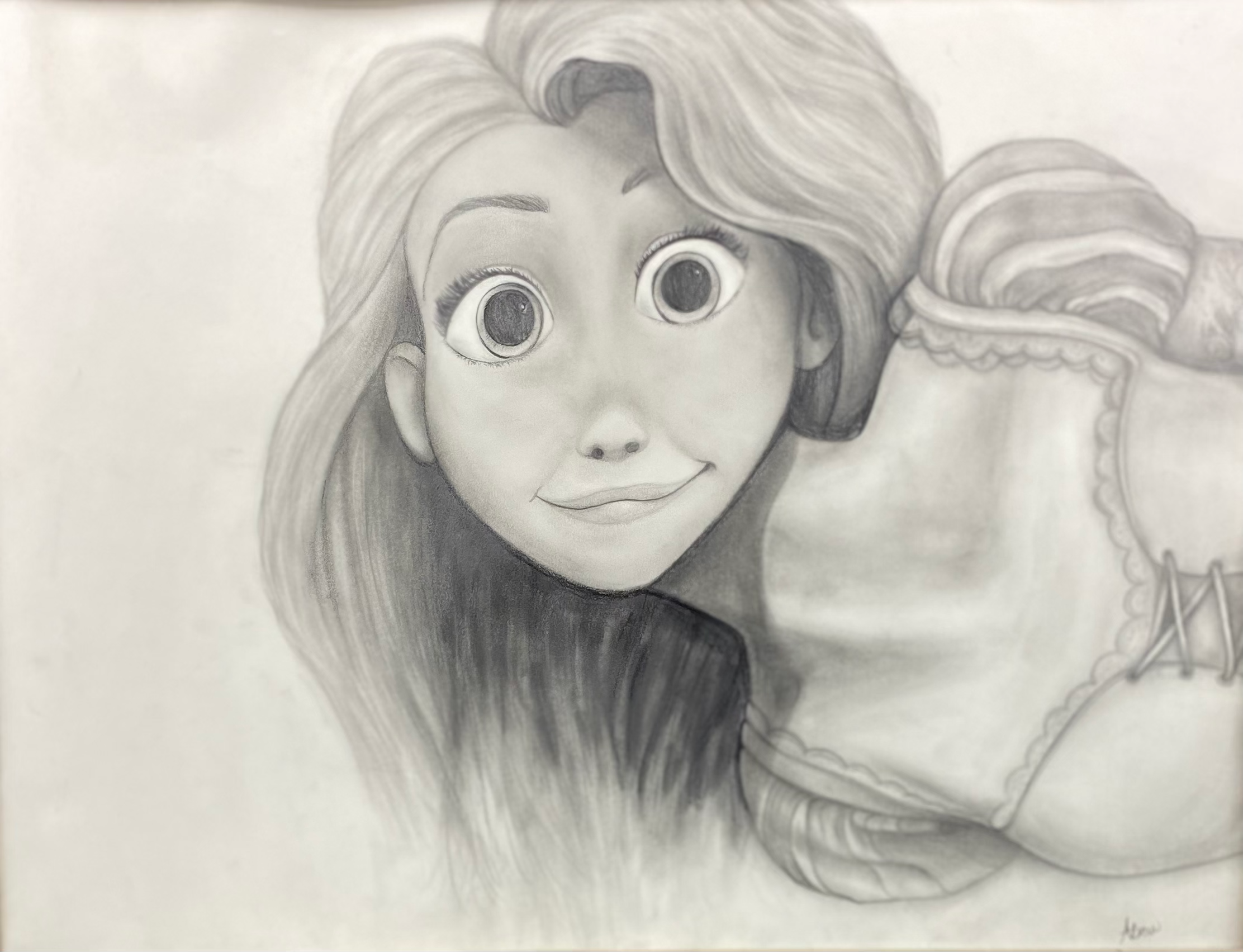 Disney Princess Rapunzel Drawing